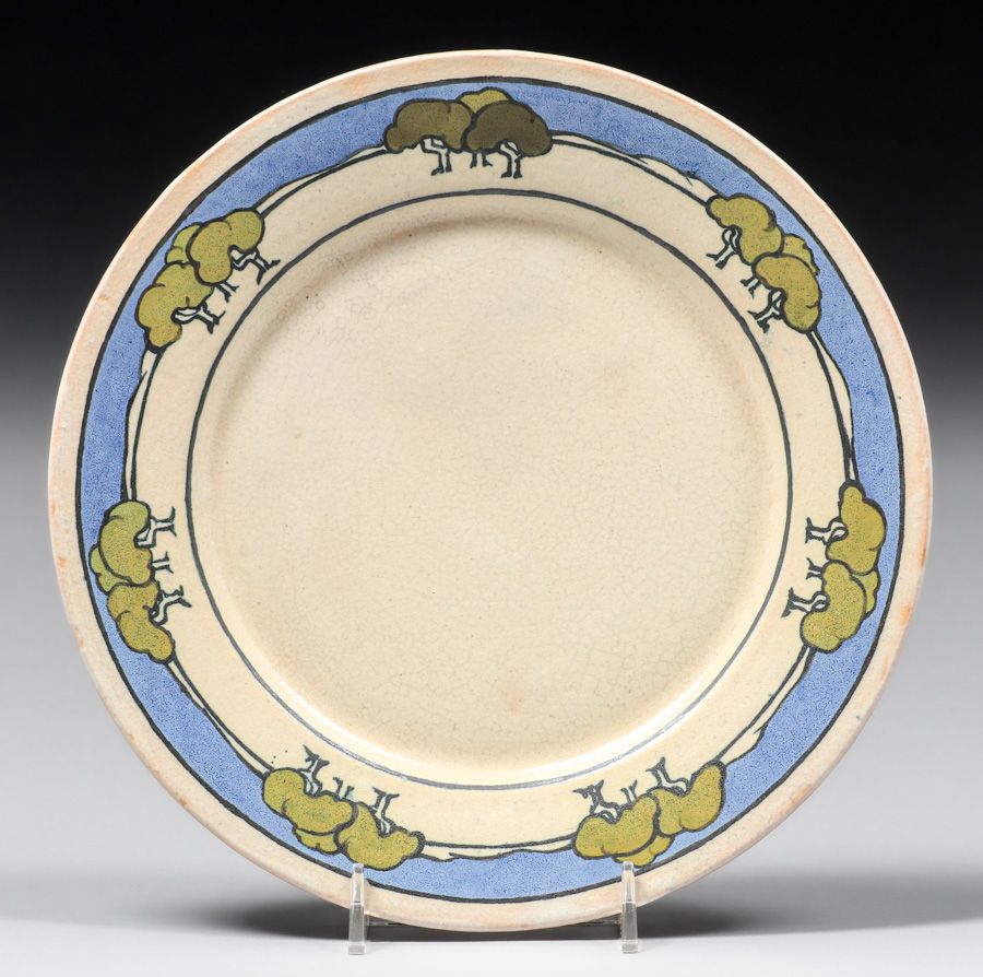 Saturday Evening Girls Triple Oak Tree Plate 1915 - California ...