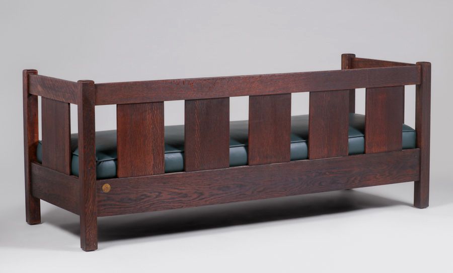 L&JG Stickley “Ballie Scott” Evenarm Settle c1910 - California ...