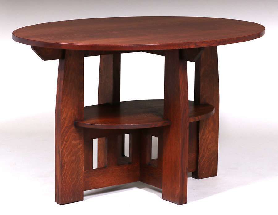 Contemporary Warren Hile Limbert Double Oval Table - California ...